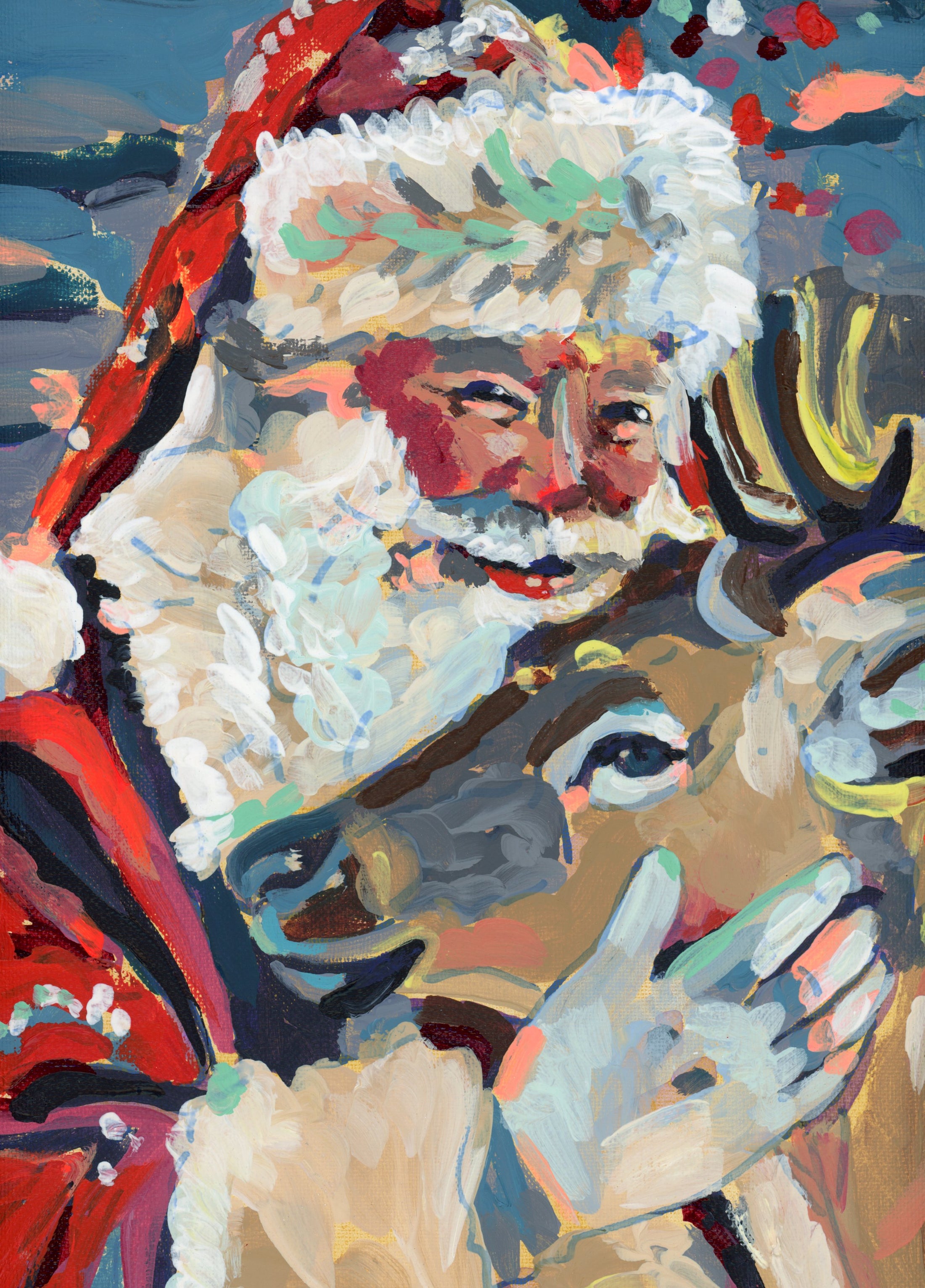 How to Paint: Santa's – paintingpaige